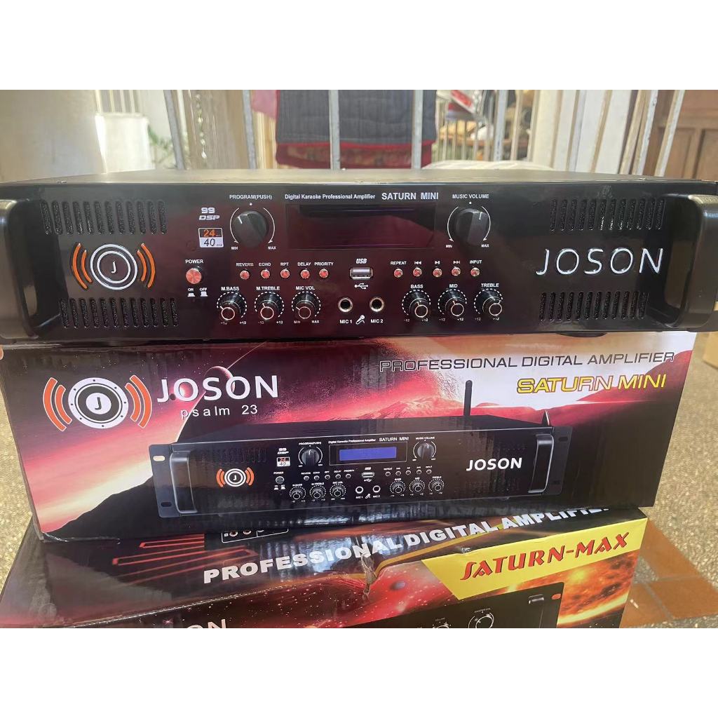 JOSON SATURN MINI Professional Digital Power Amplifier 1500W PMPO USB ...
