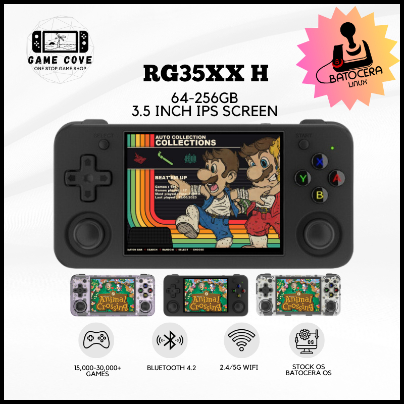 Anbernic RG35XX H Retro Gaming Handheld Gaming Console with PSP NDS ...
