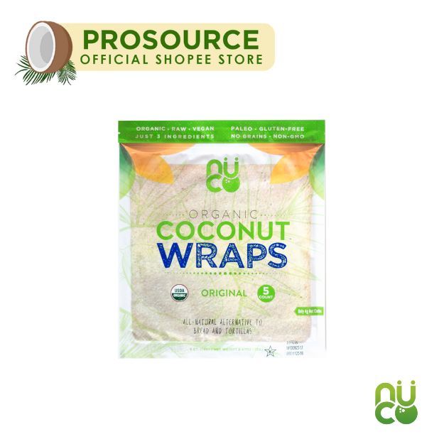 Nuco Coconut Wraps 70g | Shopee Philippines