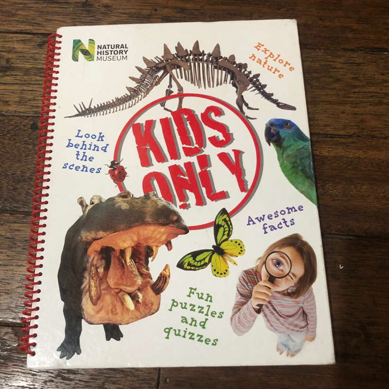 Natural History Museum Kids Only Encyclopedia Science book | Shopee ...