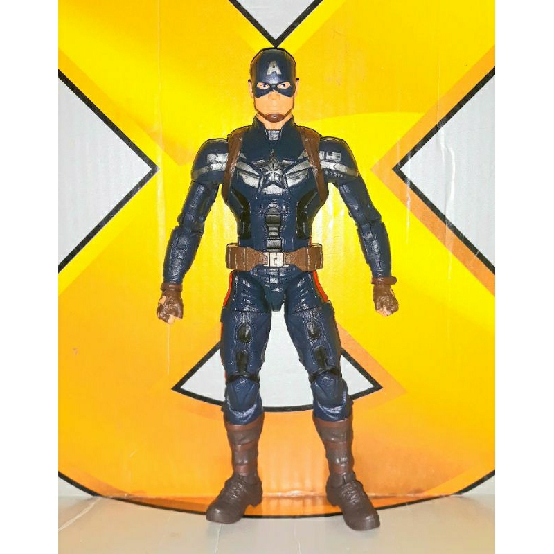 Marvel Legends Cap America Stealth Suit Mandroid Wave Winter Soldier ...