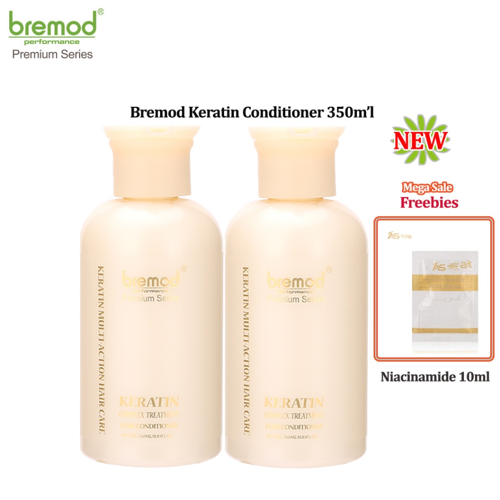 Bremod PREMIUM Series Shampoo Conditioner 350ML Keratin Complex ...