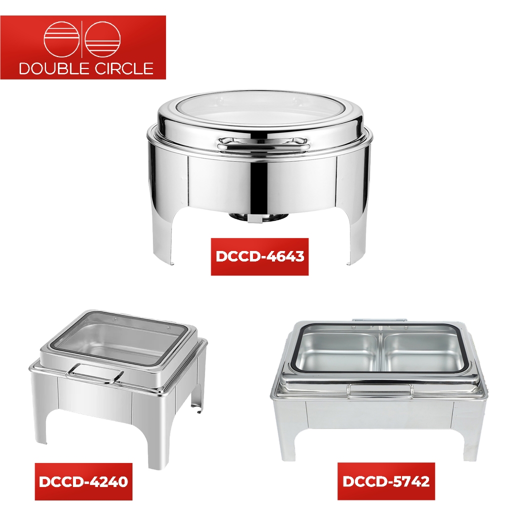 3Trees DOUBLE CIRCLE Chafing Dish (1PIECE ONLY) | Shopee Philippines