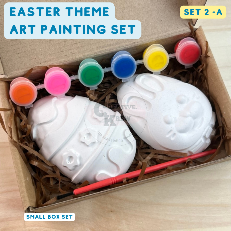 EASTER EGG SET 2A/BUNNY/ PLASTER PAINTING SET/PARTY GIVEAWAYS/ GIFTS ...