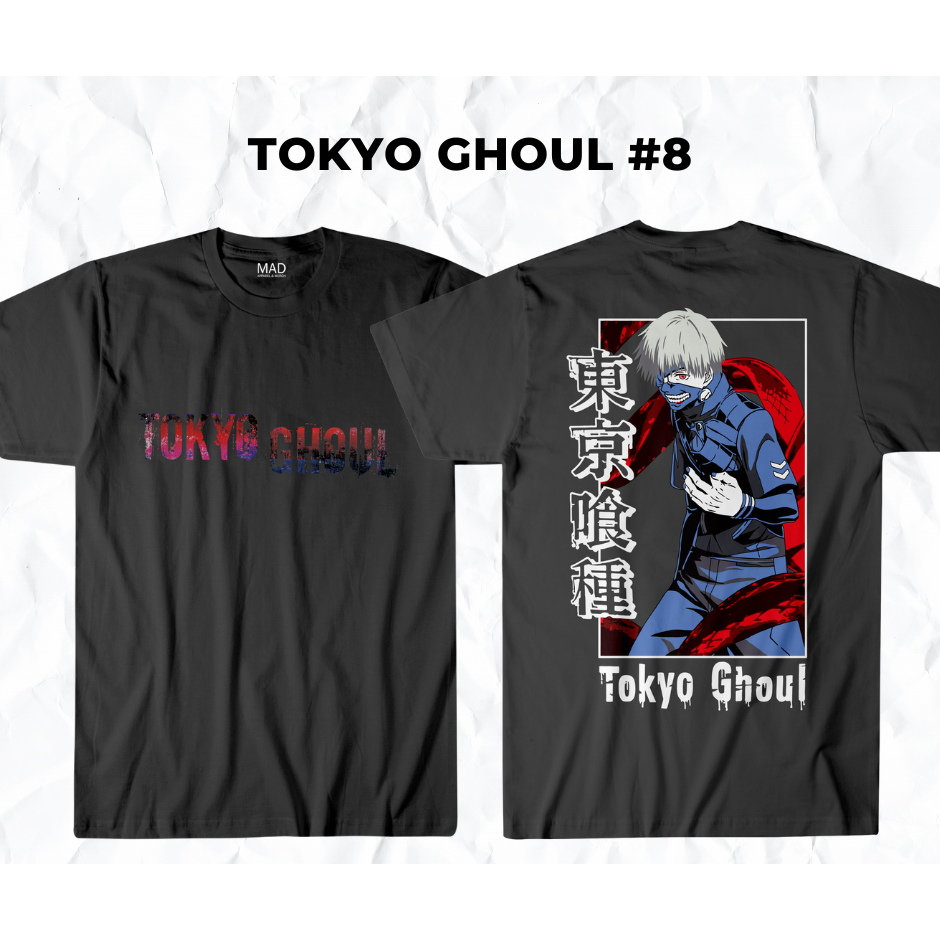 Ken Kaneki Print / Tokyo Ghoul T-shirt Merch / Anime T-shirt Merch ...
