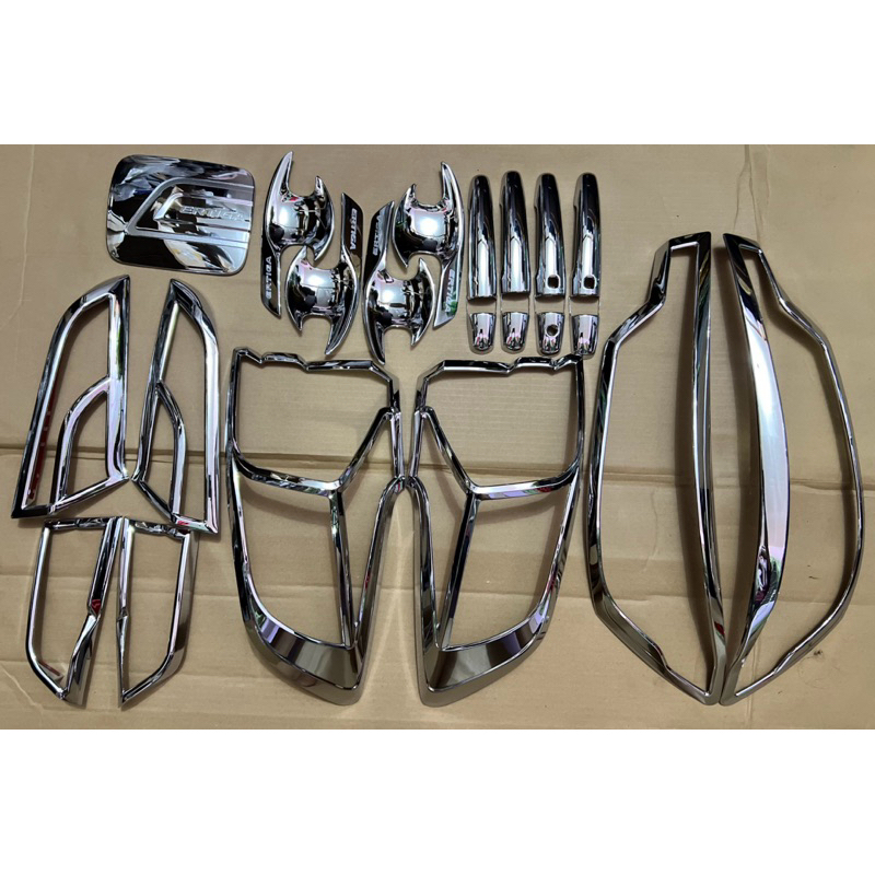 Suzuki Ertiga 2019 2020 2021 2022 CHROME Combo Set Garnish Set ...