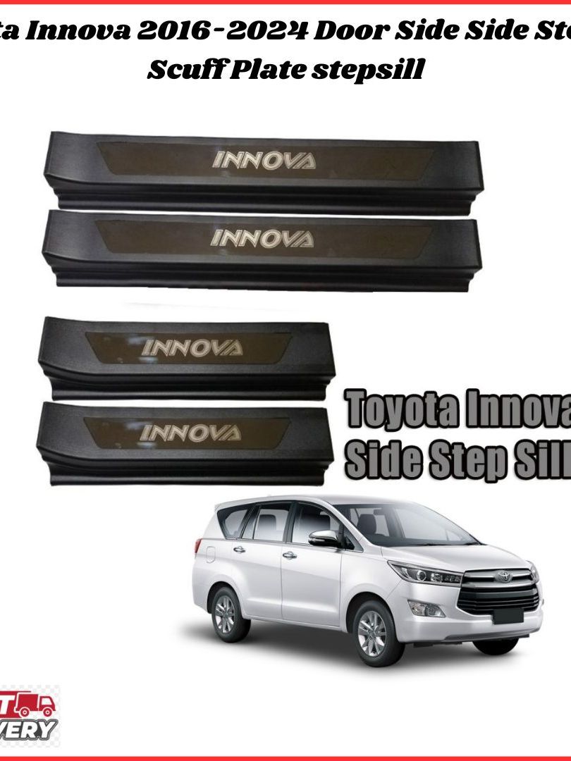 Toyota Innova 2016-2024 Door Side Side Step Sill Scuff Plate stepsill ...
