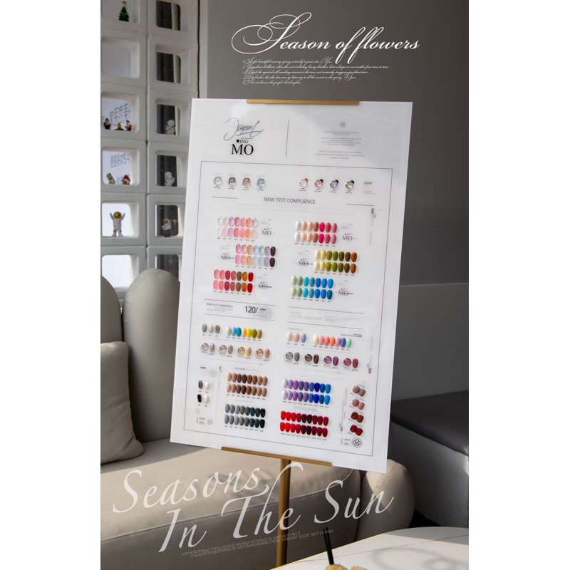 MO Color Chart Standee | Shopee Philippines