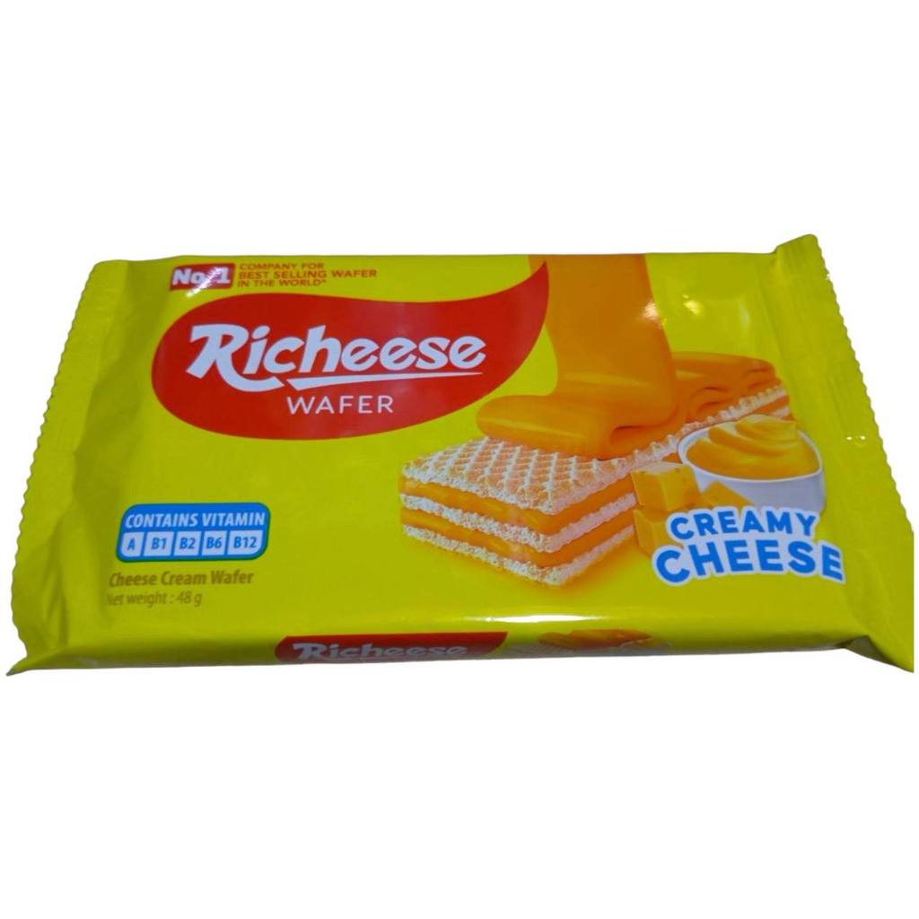 RICHEESE/RICHOCO/WAFELLO/CALCHEESE/COCOLAVA/PINKLAVA 48G | Shopee ...