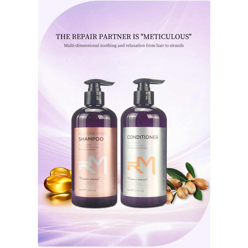 Remix Music Argan Oil Keratin Oil Control & Hydrate Hair Perfume ...