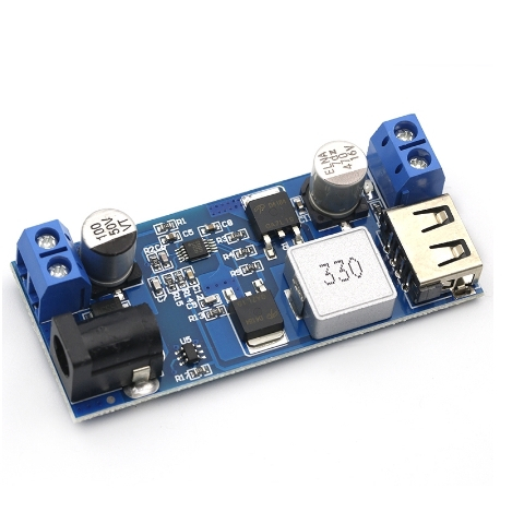 24V/12V to 5V 5A Power Module DC-DC Anti-voltage Power Supply Power ...