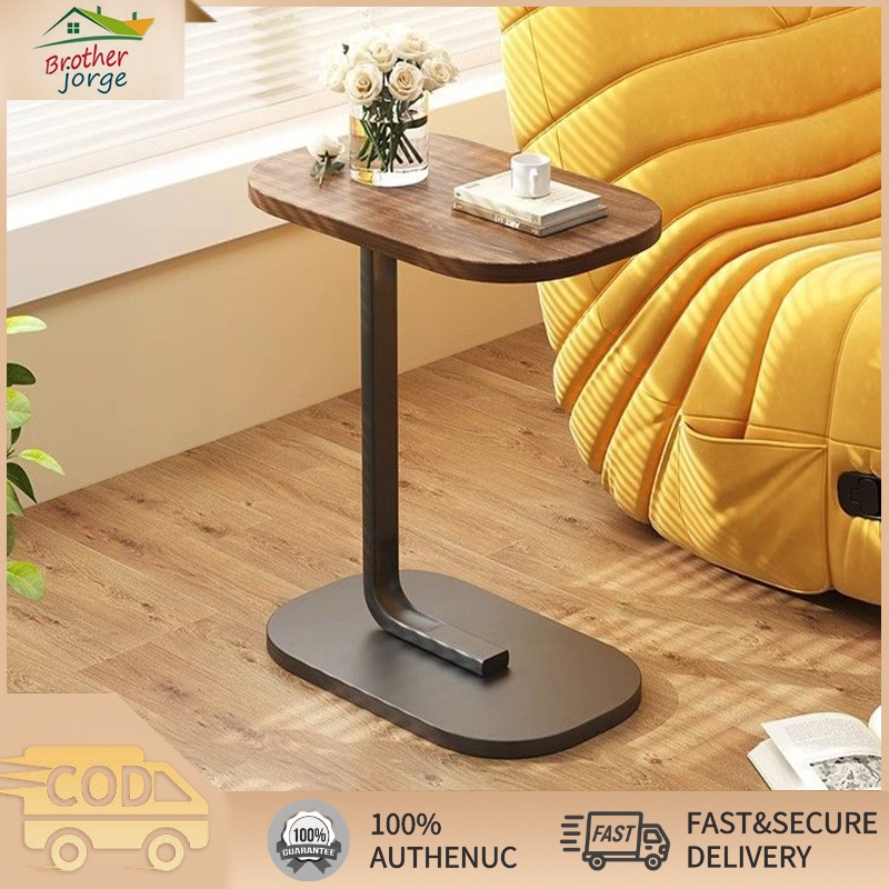 ️Brother jorge ️New Nordic Night table Oval Coffee Table Sofa Side Table Minimalist Wood ...