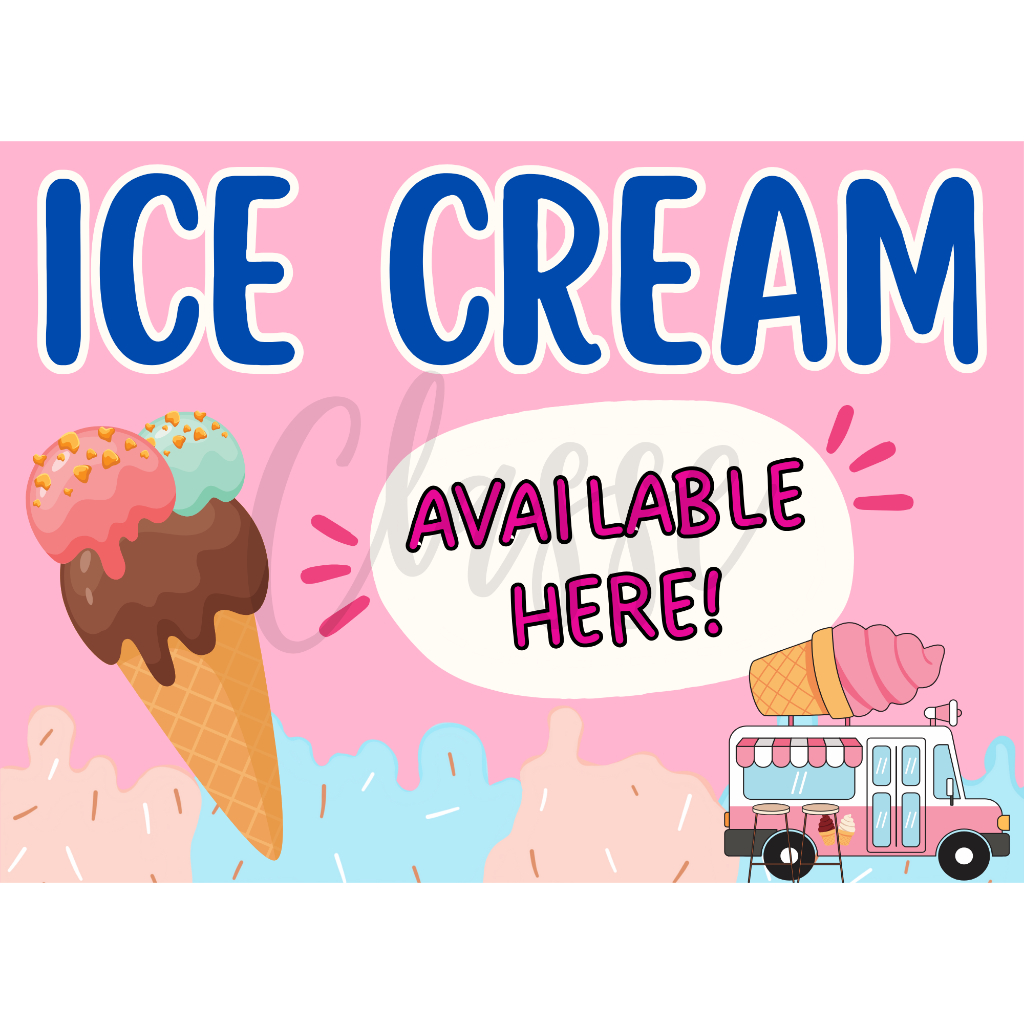 ICE POP/ICE CANDY/ICE CREAM/HALO HALO FOR SALE LAMINATED TINDAHAN ...