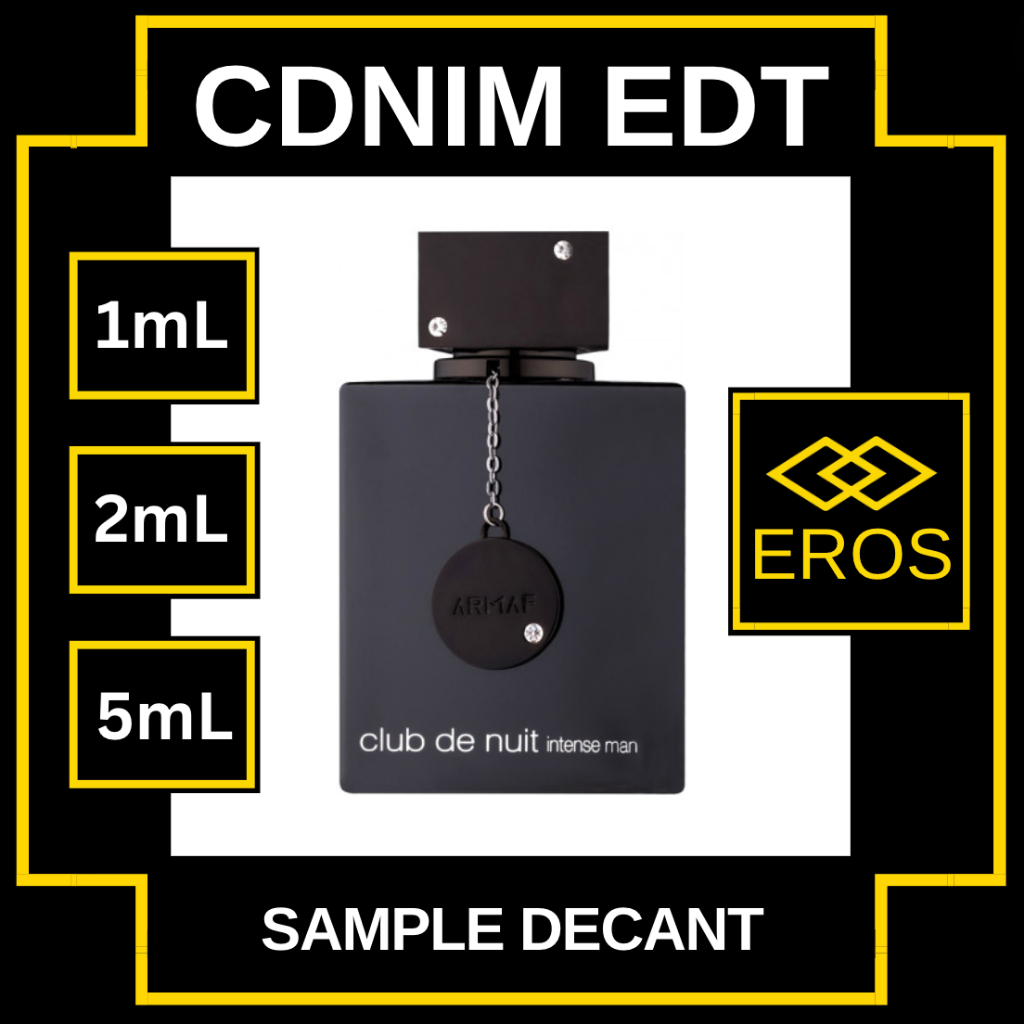 Armaf CDNIM EDT 1mL 2mL 5mL perfume sample decant tingi Club de Nuit ...