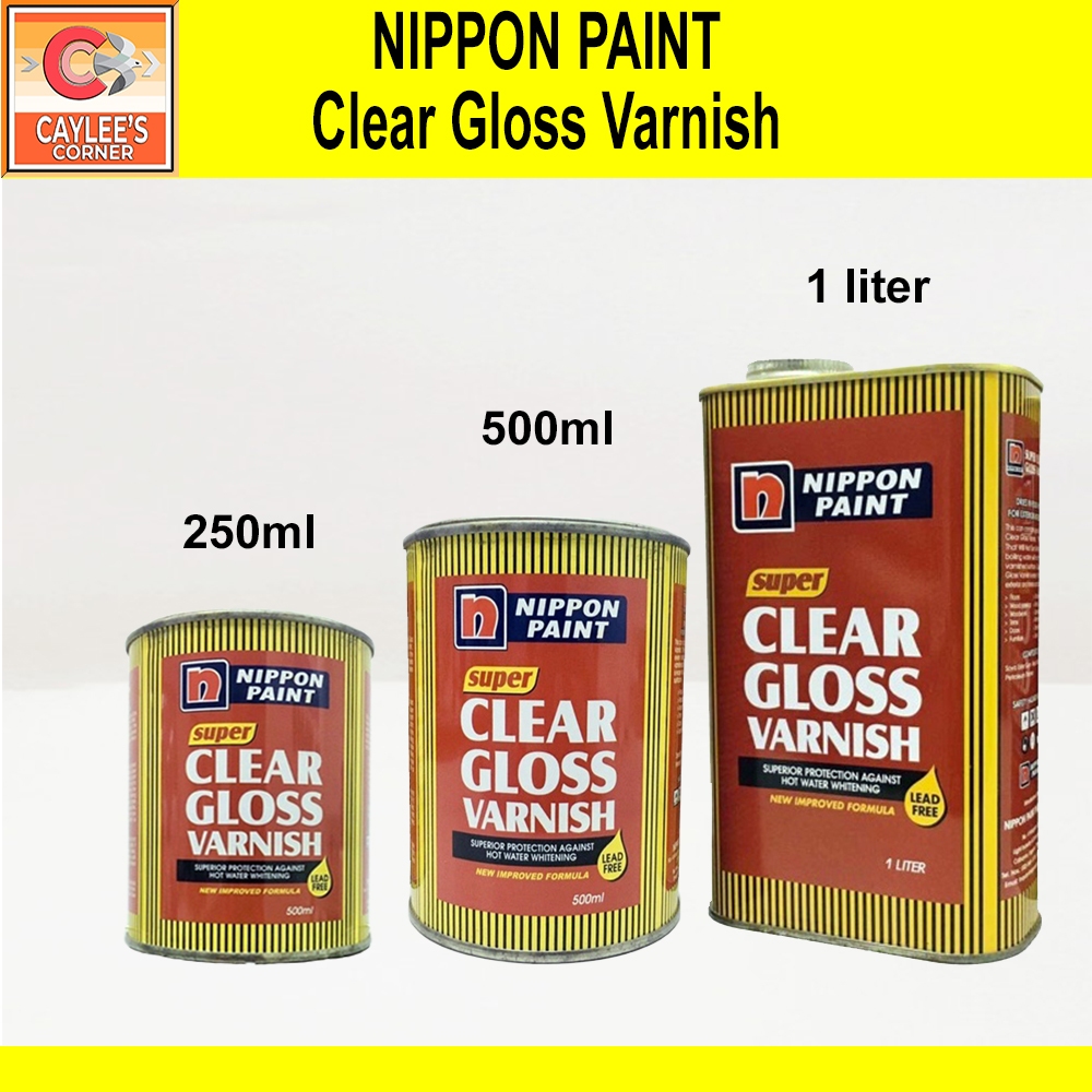NIPPON Clear Gloss Varnish | Shopee Philippines