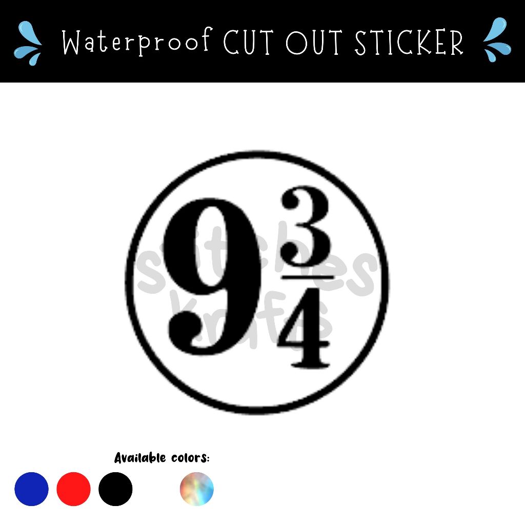 Hogwarts express HP harry potter sticker waterproof vinyl decal ...