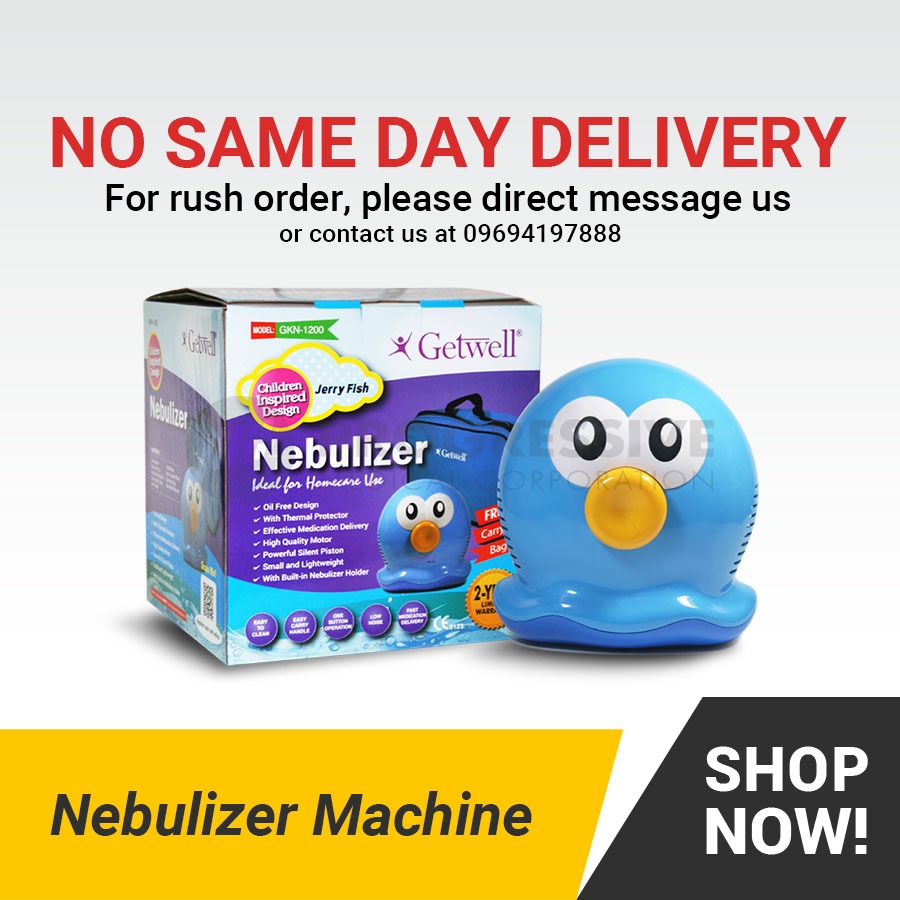 Getwell Nebulizer Machine Jerry Fish | Shopee Philippines