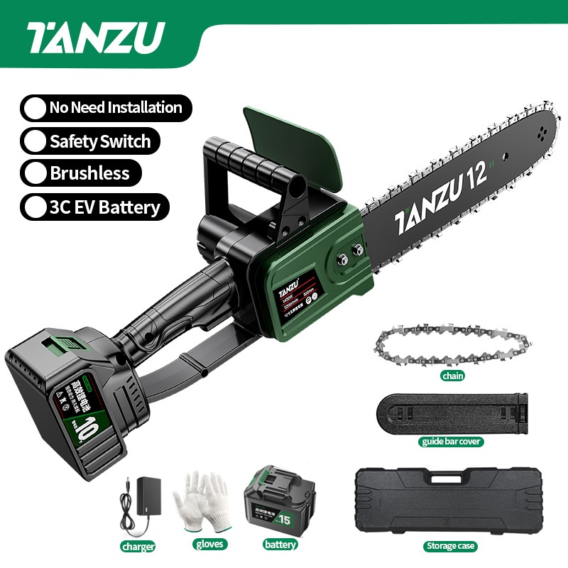 TANZU Original Cordless Chainsaw Cordless Chainsaw Electric Saw ...