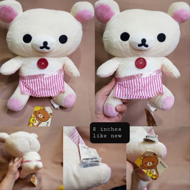 Rilakkuma San-X kori| rila in different costume plushie | Shopee Philippines