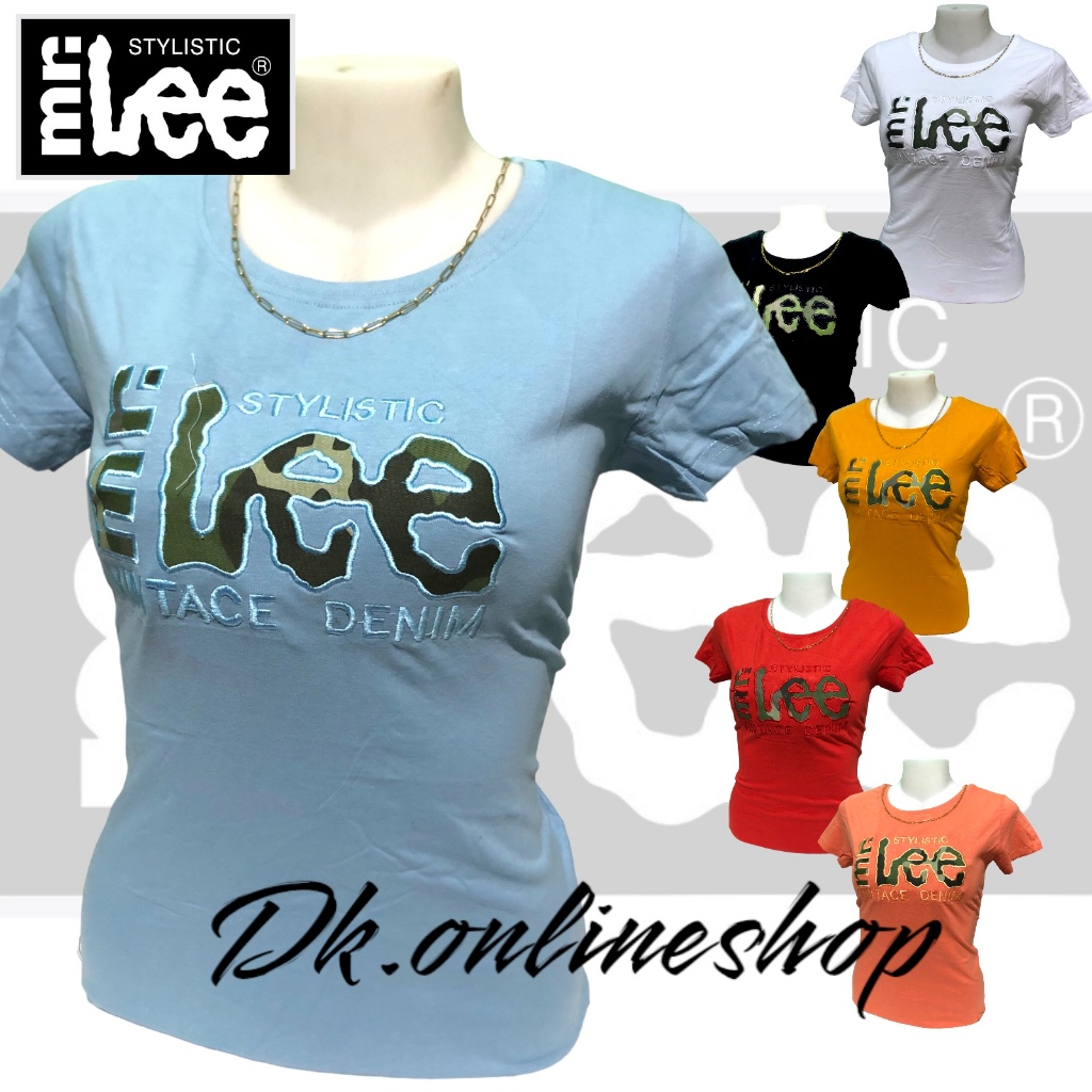 M.R.L.E. WOMEN EMBROID PREMIUM BRANDED OVERRUN T-SHIRT | Shopee Philippines