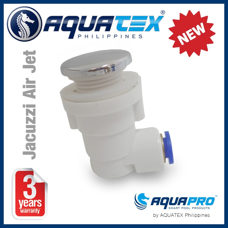 AQUAPRO Spa Air Jet for Jacuzzi, Whirlpool and Mini pools with Quick ...