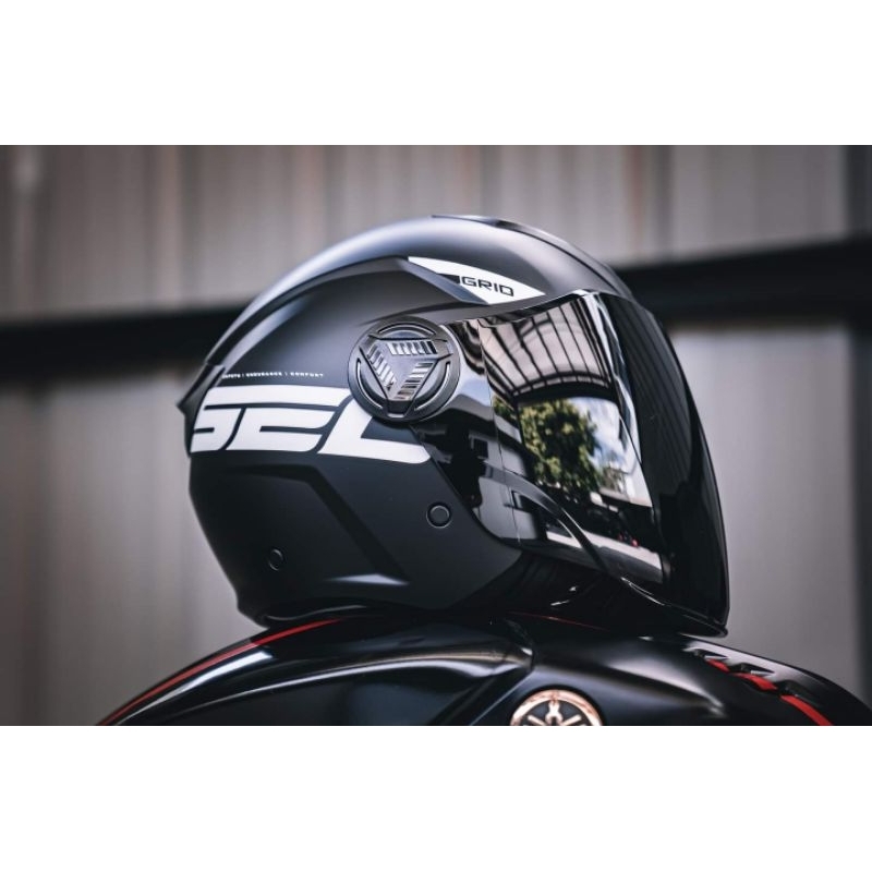 SEC REFLUX PAYON REFINED HALF FACE HELMET | Shopee Philippines
