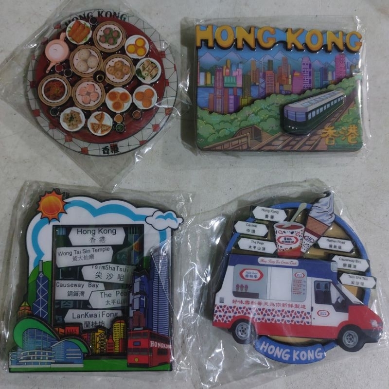 Hongkong Souvenir 3D Ref Magnet per piece | Shopee Philippines