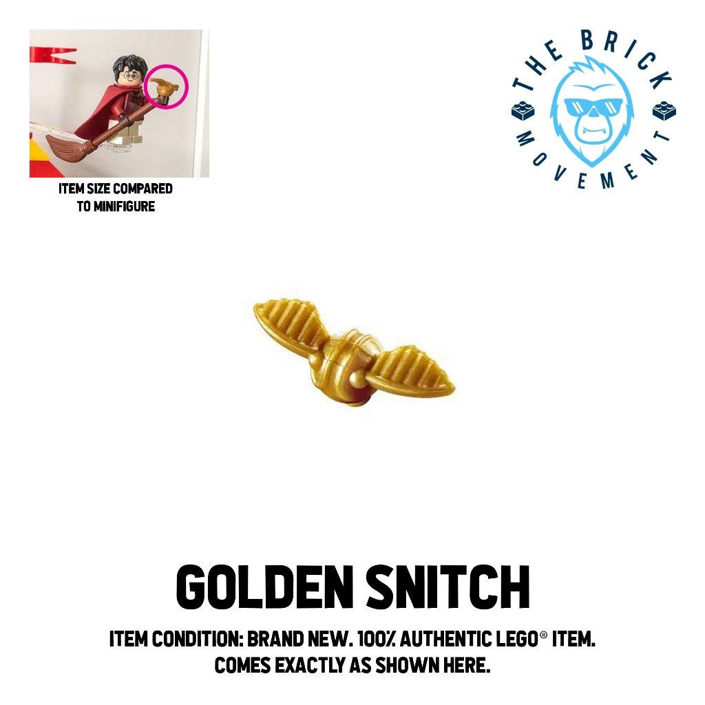 LEGO® ACCESSORIES - HARRY POTTER Quidditch Golden Snitch | Shopee ...