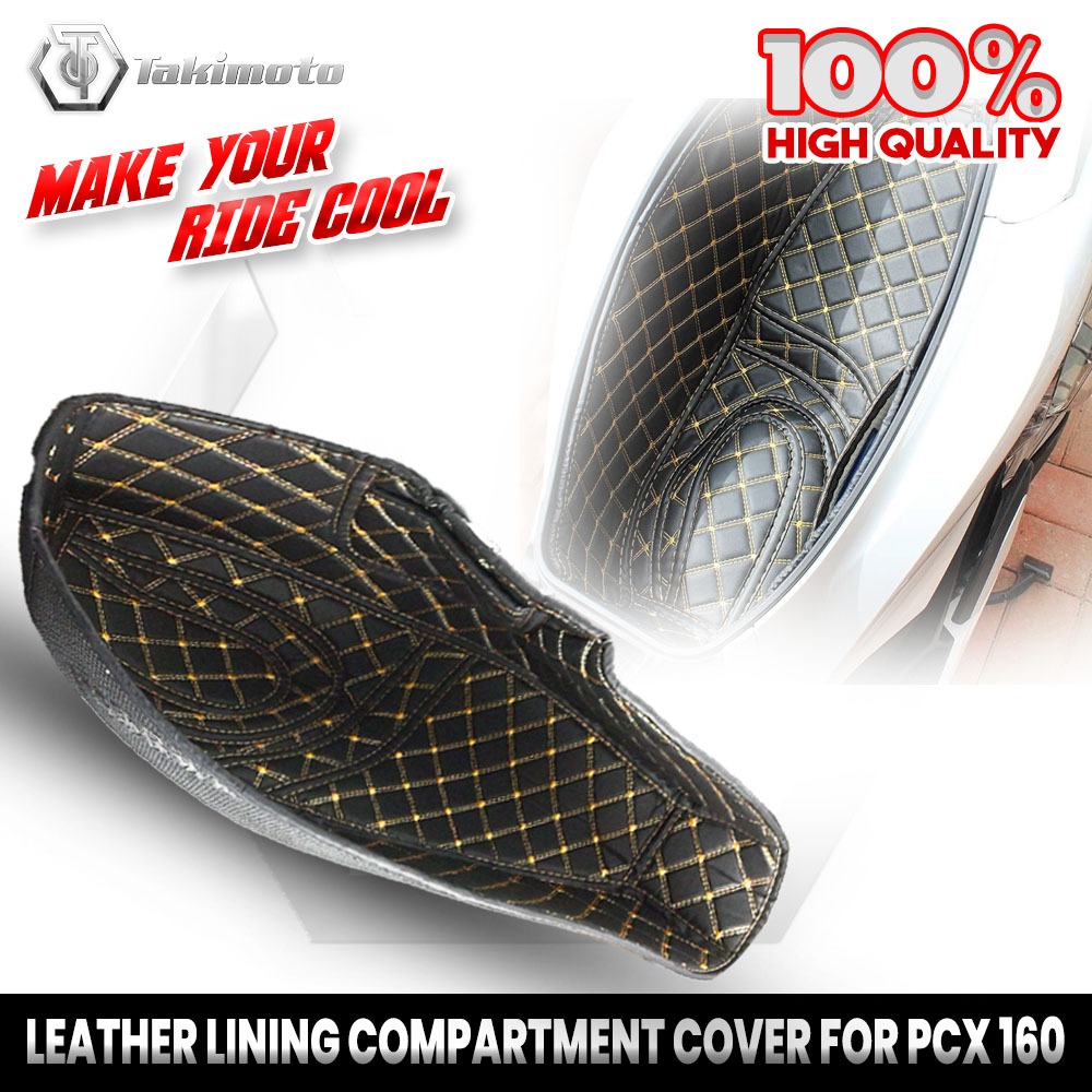 TAKIMOTO LEATHER LINING COMPARTMENT COVER FOR PCX 160 WATERPROOF ...