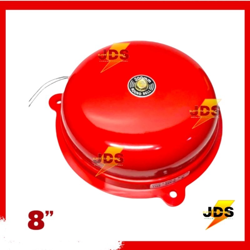 Electric Fire Alarm Bell - Round Bell 220v Ac BIR REGISTERED ® | Shopee ...