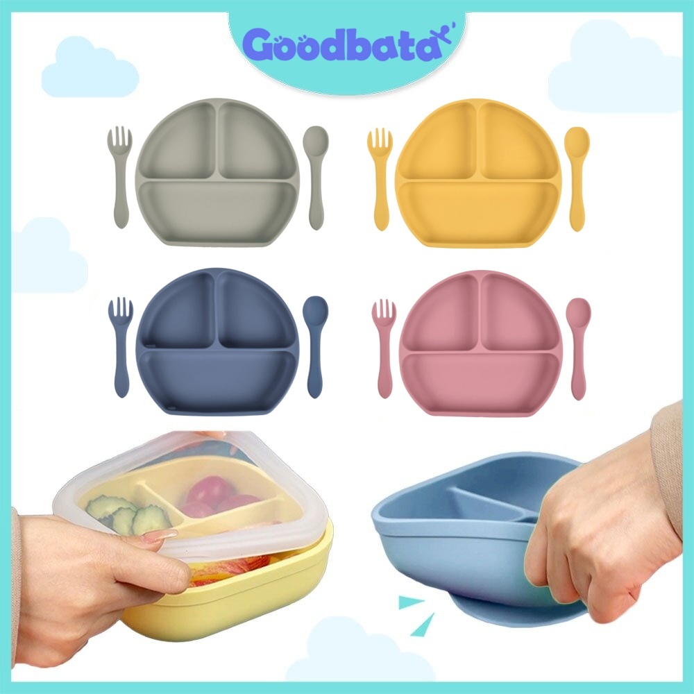 Goodbata Baby Yogi Silicone Suction Plate for Baby and Toddler | Shopee ...