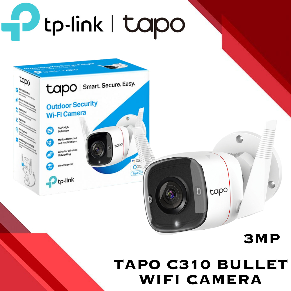 TP-LINK TAPO C310 OUTDOOR WIFI SECURITY CAMERA | Bullet Camera | IP ...