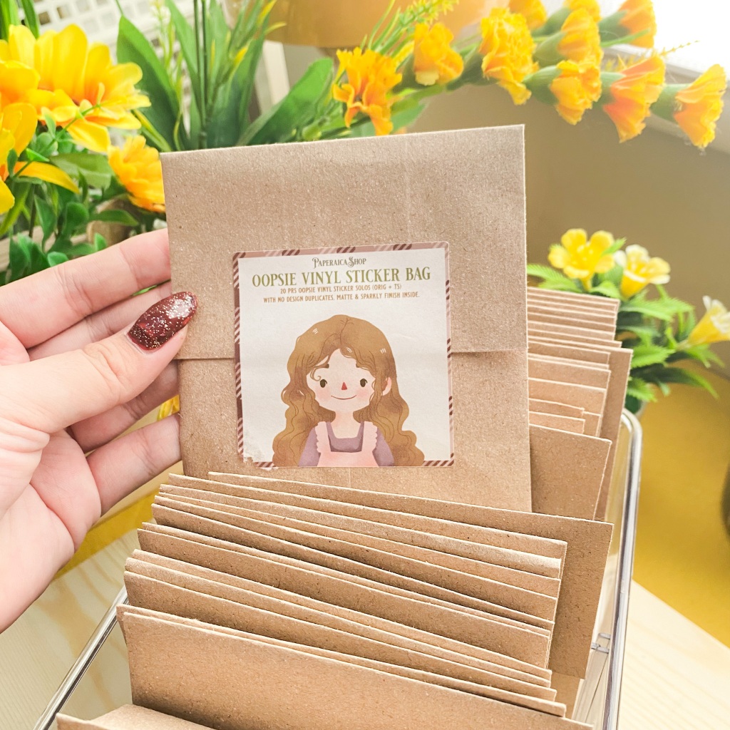 OOPSIE VINYL STICKER BAG, Waterproof Vinyl Stickers, Cute Vinyl ...