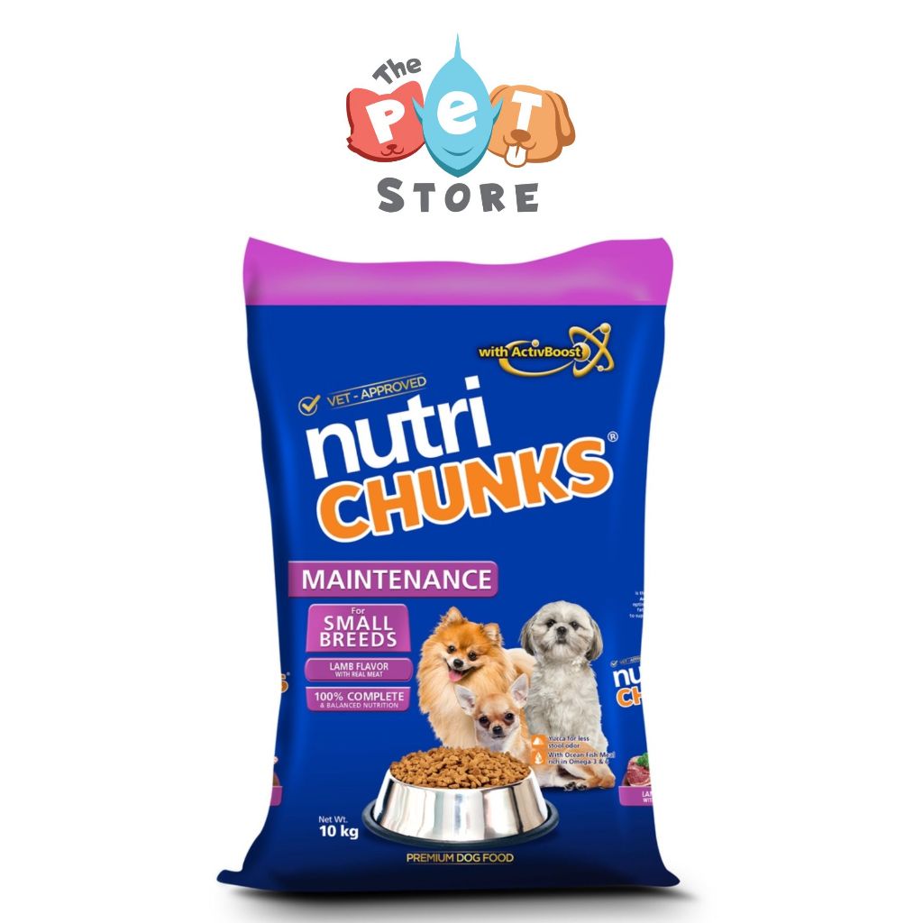 Nutri Chunks Adult Maintenance for Small Breeds 10kg | Shopee Philippines