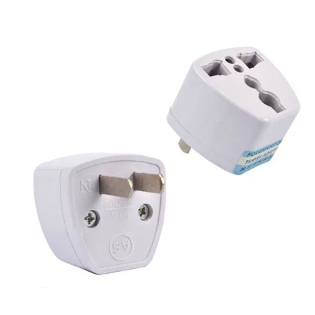3 Pin Plug Adaptor UK Convert To Universal 2 & 3 Pin, Plug Universal AC ...