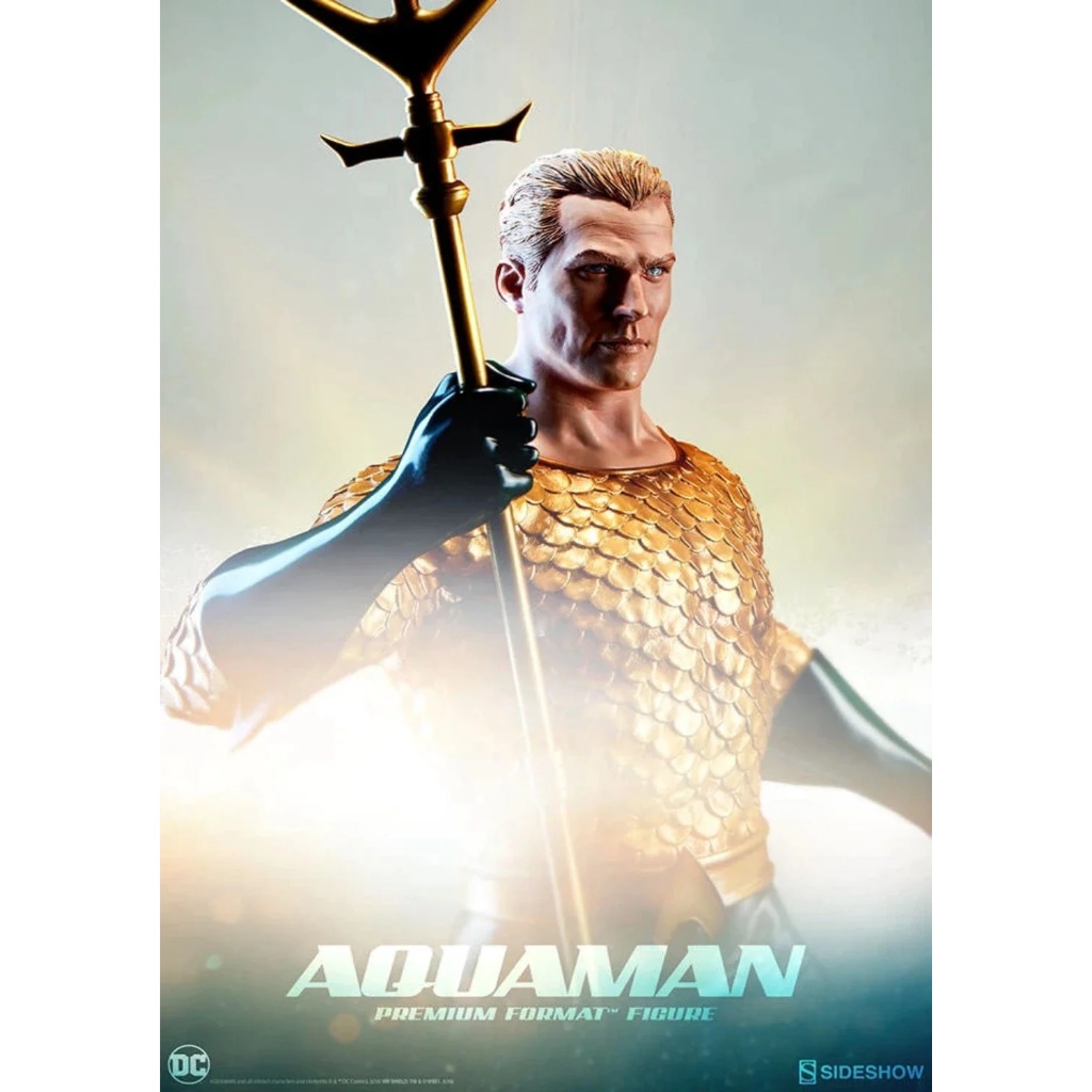 SIDESHOW DC AQUAMAN PREMIUM FORMAT 1/4 300218 | Shopee Philippines