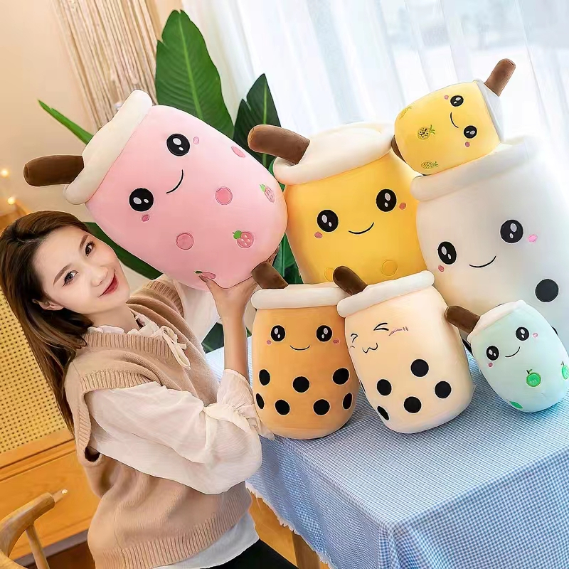 MilkTea Pearl Tea Fruit Shake Stuff Toy COD Milk tea Bubble Tea plush ...