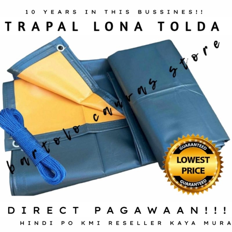 (10ft x 15ft) MAYAMA S400 TRAPAL LONA TARPAULINE TOLDA HIGH QUALITY ...