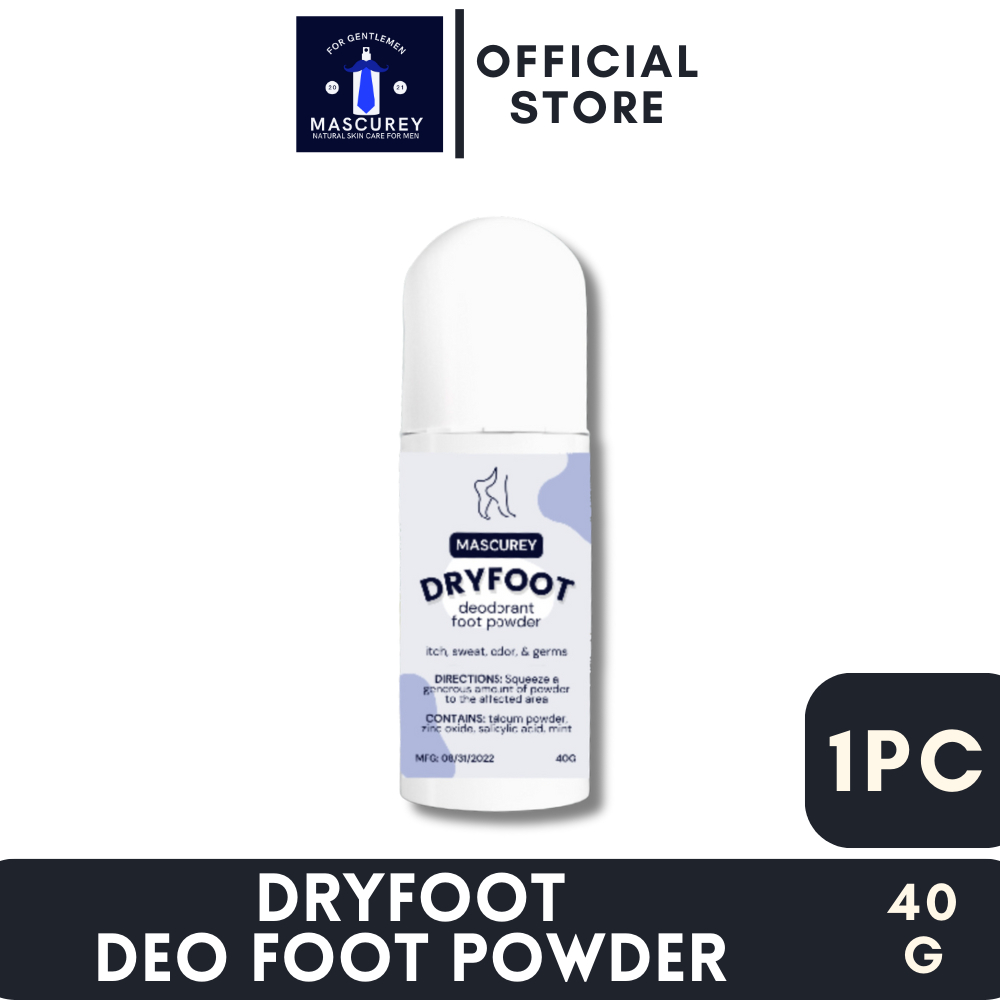 [ FOOT POWDER ] Mascurey DryFoot Deodorant Powder For Itchy Sweaty ...