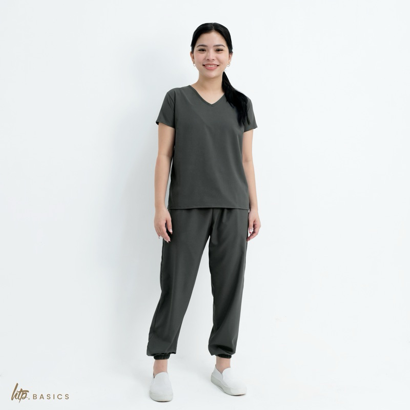 HTP Basics Women’s Unifit Scrub Suit/Scrubs for Nurse/Doctor Uniform ...