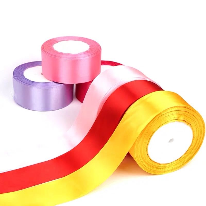 5cm 2in Sandy Satin Ribbon Roll CE 16 decorative packaging ribbon ...