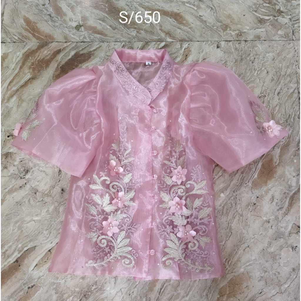 NEW BARONG TRADITIONAL FOR WOMEN SIZE SMALL ONLY | Shopee Philippines