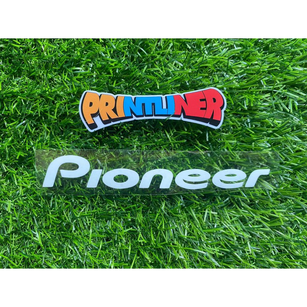 PIONEER STICKER DECALS FOR MOTORCYCLE, CARS & ETC (WATERPROOF) | Shopee ...