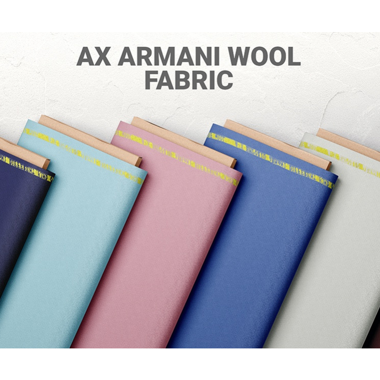AX ARMANI WOOL FABRIC 60" INCHES WIDTH - SOLD PER ROLL (SET B) | Shopee ...