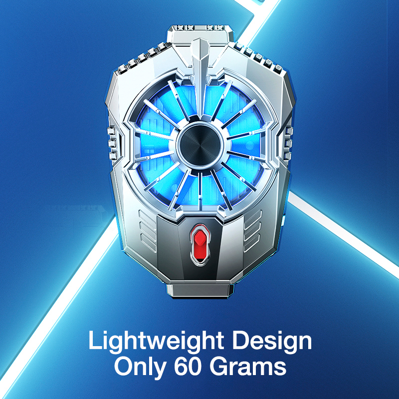 Mobile Phone Cooler Wireless Gaming Radiator Cooling Fan For Phone ...