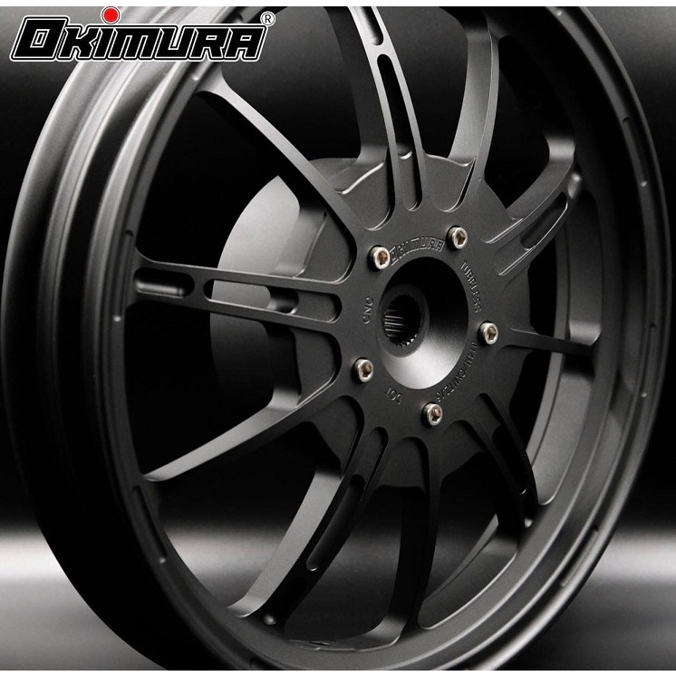 OKIMURA CNC "MAGS" 185 X14/215 X 14 (FREE 2PCS SEALANT) BEAT/ CLICK ...