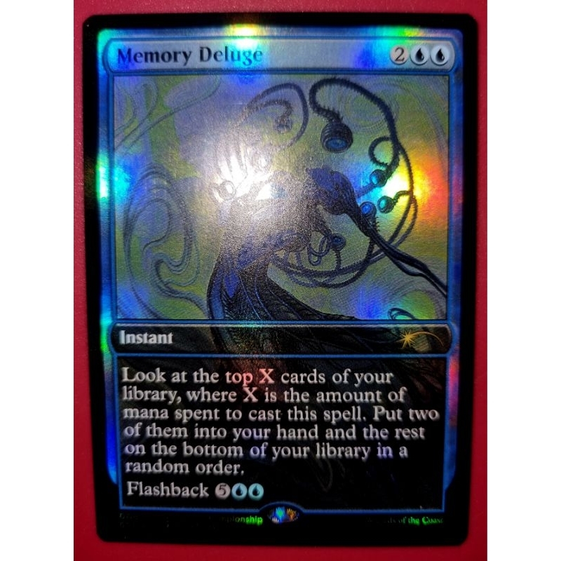 MTG Memory Deluge SCH (Foil) | Shopee Philippines
