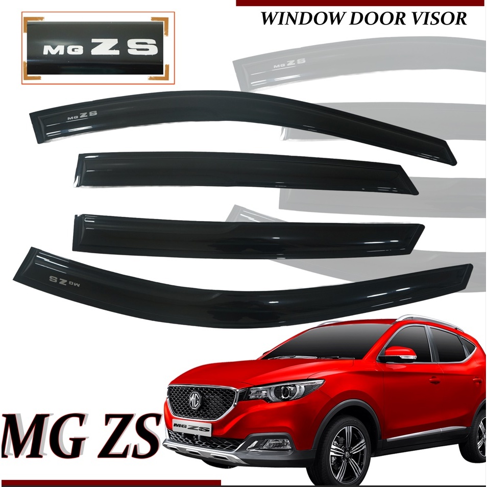 MG ZS 2019-2025 Rain Visor Door Visor Door Visor Sun Deflector High ...
