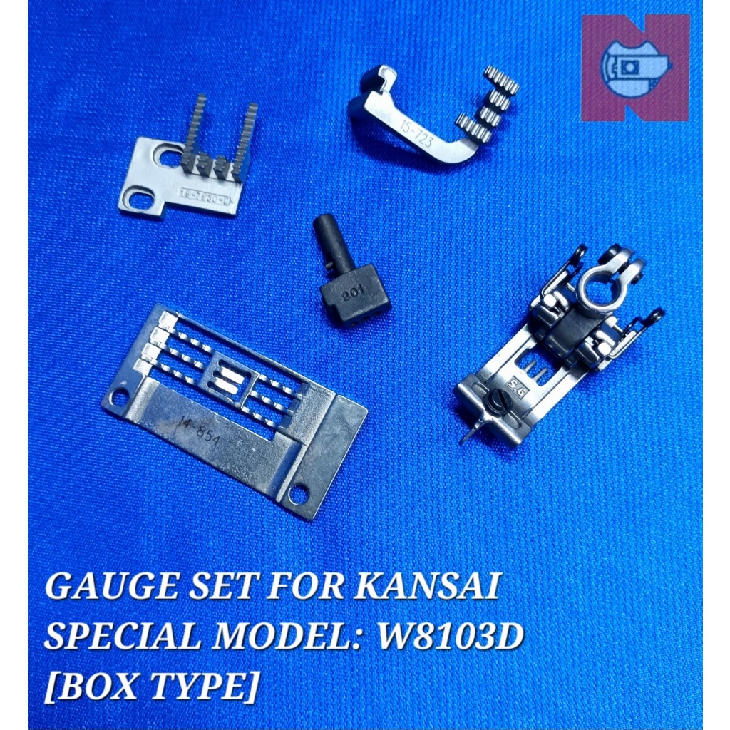 GAUGE SET KANSAI SPECIAL MODEL:W8103D (BOX TYPE) FOR INDUSTRIAL SEWING ...