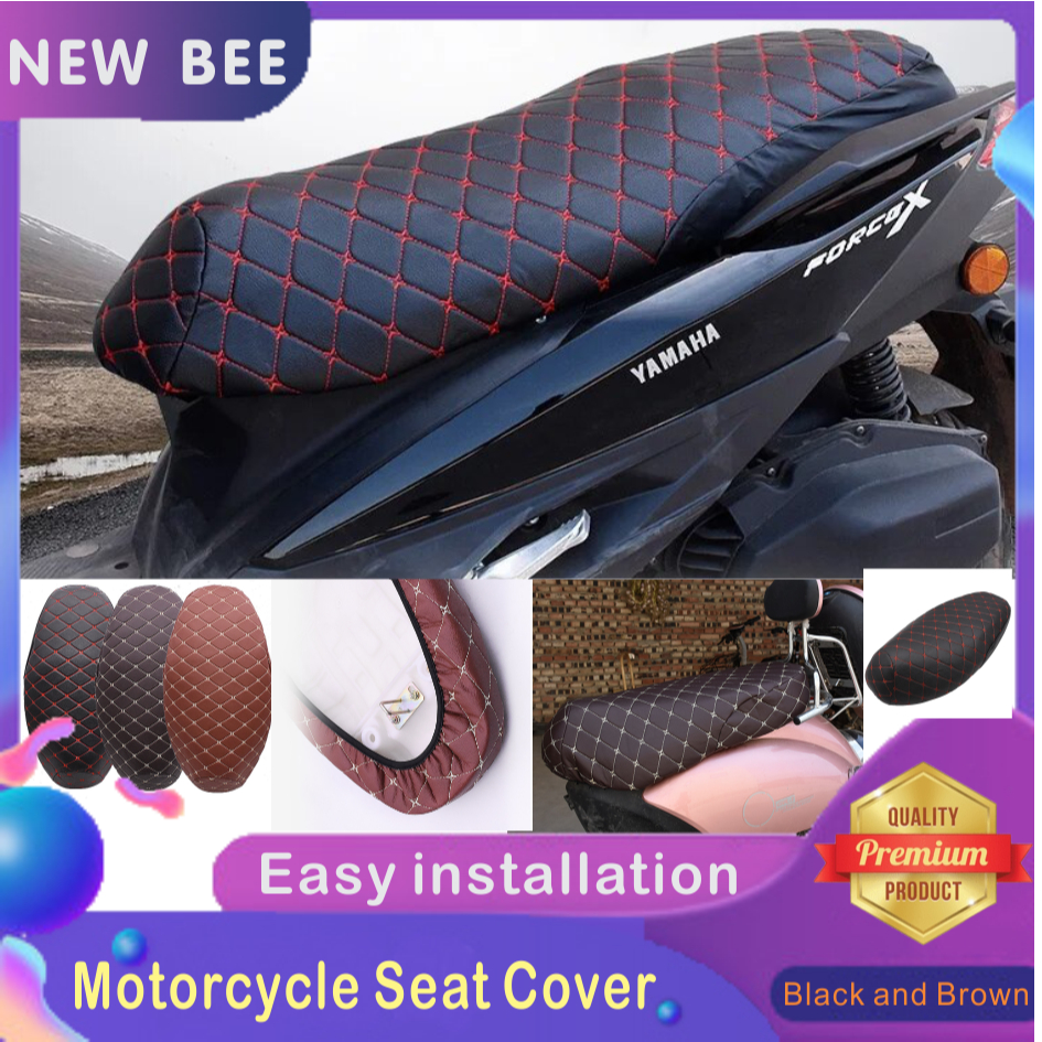 MOTOR SEAT COVER CUSHION MATTE MESH LEATHER ANTI SCRATCH PUSA DUST ...